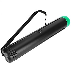 MYNVY Document Poster Tube, 19.3in to 43.3in Telescoping Drafting Tube, Thickened Plastic Storage Tube with Adjustable Shoulder Strap for Storing Poster, Document, Painting, Drafting, etc, Defult