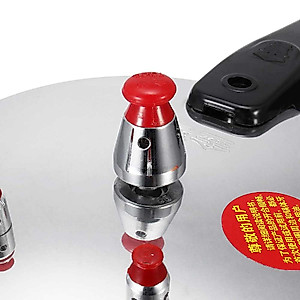 4L Stainless Steel Pressure Cooker Soup Meats Pot 7.8 in Outdoor Camping Cookware Gas Stove Cooking Pot Faster Cooking and Safety Pressure Release