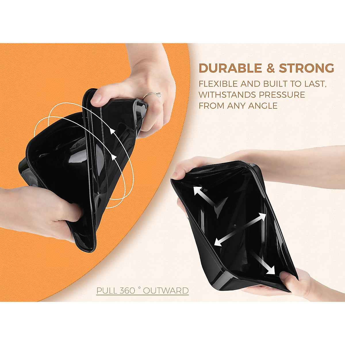 Golden State Art, 50 Pack 32 Oz Meal Prep Container, 1-Compartment Food Container Box with Lid, BPA Free, Freezer, Microwave, Dishwasher Safe