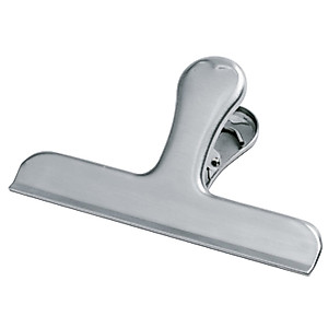 Norpro Stainless Steel Jumbo Bag Clip, 7 x 1.2 x 3.5 inches, Silver