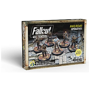 Modiphius Fallout - Wasteland Warfare - Railroad Operatives, Multi