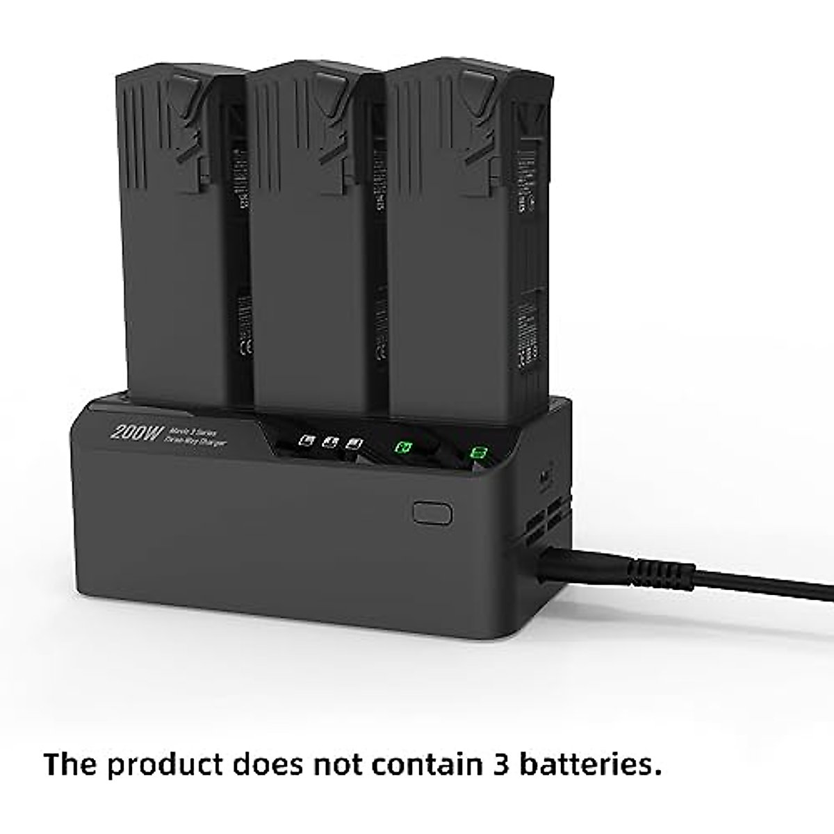 Drone Original 200W Battery Charging Hub Safe and Efficient Fast Charger Intelligent Fast Efficient 3 Port Compatible with DJI Mavic 3 Series