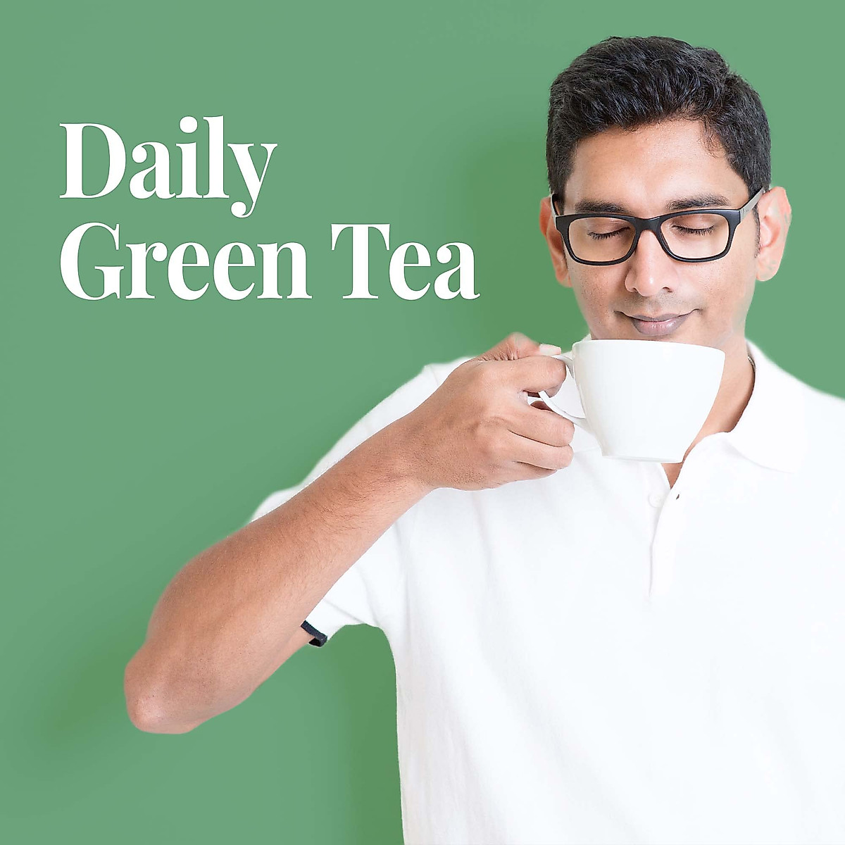 The Republic of Tea - The Peoples Green Tea, 50 Tea Bags, Tin | Gourmet Tea | Caffeinated