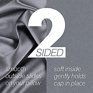 Stay On Satin Wrap Cap - (Black)