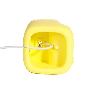 HECCEI iWatch Charging Dock, Charger Stand for Apple Watch Series Ultra/8/SE2/7/6/SE/5/4/3/2/1, for Airpods 3/2/Pro, iPhone 14/13/12/11/Pro/X/Max/XS/XR/8 Stand, Supports Nightstand Mode (Yellow)