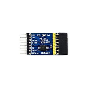 Waveshare Onboard Serial NOR Flash Memory W25Q128JV DataFlash Module Supports STM32F7 Series Quad-SPI Interface