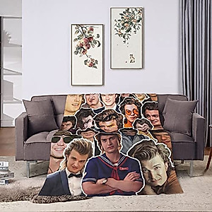 Blanket Ultra Soft Throw Blanket for Sofa Offiece Bed Car Camp Couch for Adults Kids 50"x40"