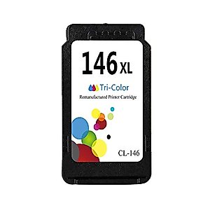 LEBOK Remanufactured for Canon CL146 XL Color Ink Cartridge Replacement for Canon CL146 146 XL Compatible for Pixma MG2410 MG2510 MG2910 MG3010 TS3110 IP2810 Printer