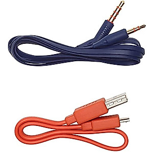 JBL Tune 750BTNC - On-Ear Wireless Bluetooth Headphones with Noise Cancellation, Includes LED Flashlight Key Chain Bonus (Blue)