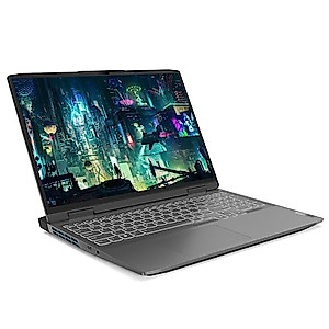 Lenovo LOQ Gaming Laptop, GeForce RTX 4050, Intel Core i7-13620H, 16" WUXGA, 32GB DDR5 RAM, 2TB PCIe SSD, Webcam, RJ-45, Wi-Fi 6, Windows 11 Home, Grey
