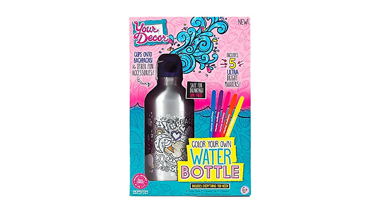 Create Your Own Water Bottle Kit - Personalize & Gift for Kids