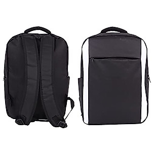 Hilitand Backpack for PS5 Console, Large Capacity Travel Carrying Case for Sony for PS5 Console, Storage Bag for Controllers, Monitor,Headset,Game Discs,Charger & Accessories