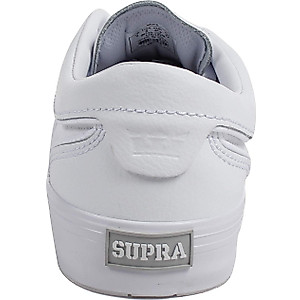 Supra Unisex Skateboarding Shoes, White White White M 101, 9.5 US Men
