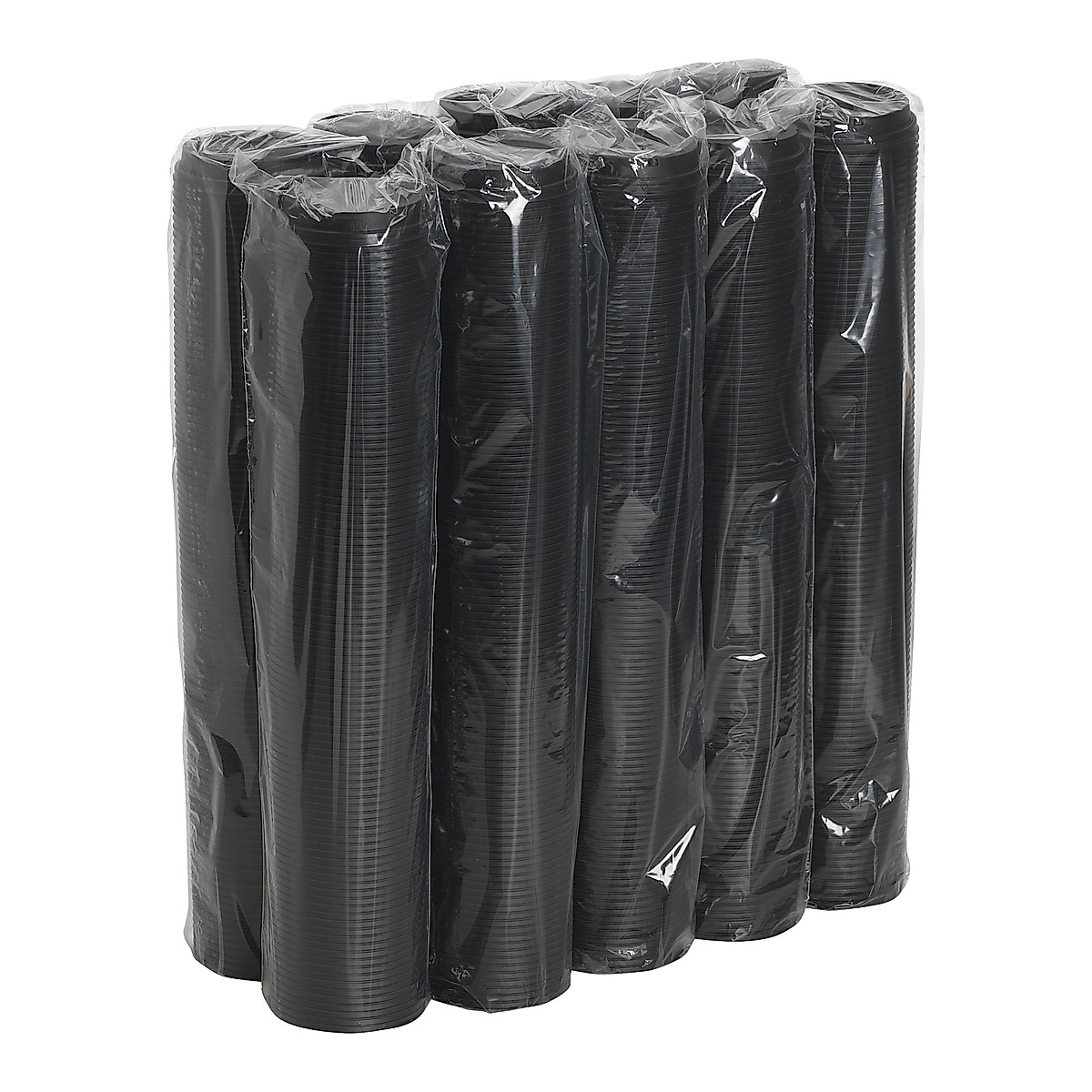 Dixie 20 and 24 oz. Dome Hot Coffee Cup Lid by GP PRO (Georgia-Pacific), Black, D9550B, 1,000 Count (100 Lids Per Sleeve, 10 Sleeves Per Case), X-Large