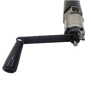 BUBQD DC Small Hand Crank Generator 10W USB 5V 2A Charger Mini DIY Permanent Magnet Motor for Outdoor Mobile Phone Power Bank Battery Charging with USB Plug