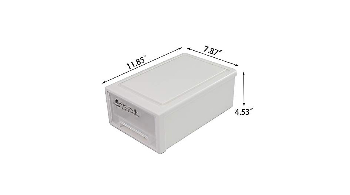 Easymanie 6 Quart Stackable Storage Drawers