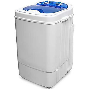 Deco Home Portable Washing Machine for Apartments, Dorms, and Tiny Homes with 8.8 lb Capacity, 250W Power, Wash and Low Agitation Spin Cycle, Includes Drainage Hose, ETL Certified