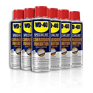 WD-40 Specialist Corrosion Inhibitor, Long-Lasting Anti-Rust Spray, 6.5 OZ [6-Pack]
