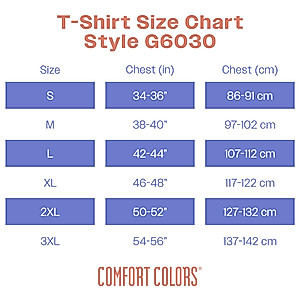 Comfort Colors Adult Short Sleeve Pocket Tee, Style G6030, Blue Jean, Medium