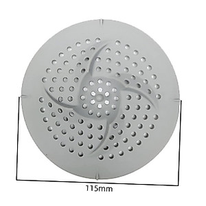 Veemoon 4pcs Floor Drain Cover Bathtub Strainer Bathtub Drain Cover Silicone Drain Cover Kitchen Sink Plug Sink Drain Filter Home Sink Filter Bath Sink Bath Filter Simple Kitchen Supplies