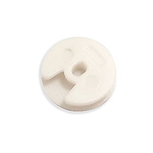 Suyitai 4PCS New Analog Stick Cap Joystick Cover Replacement for Nintendo 2DS 3DS 3DS XL LL White