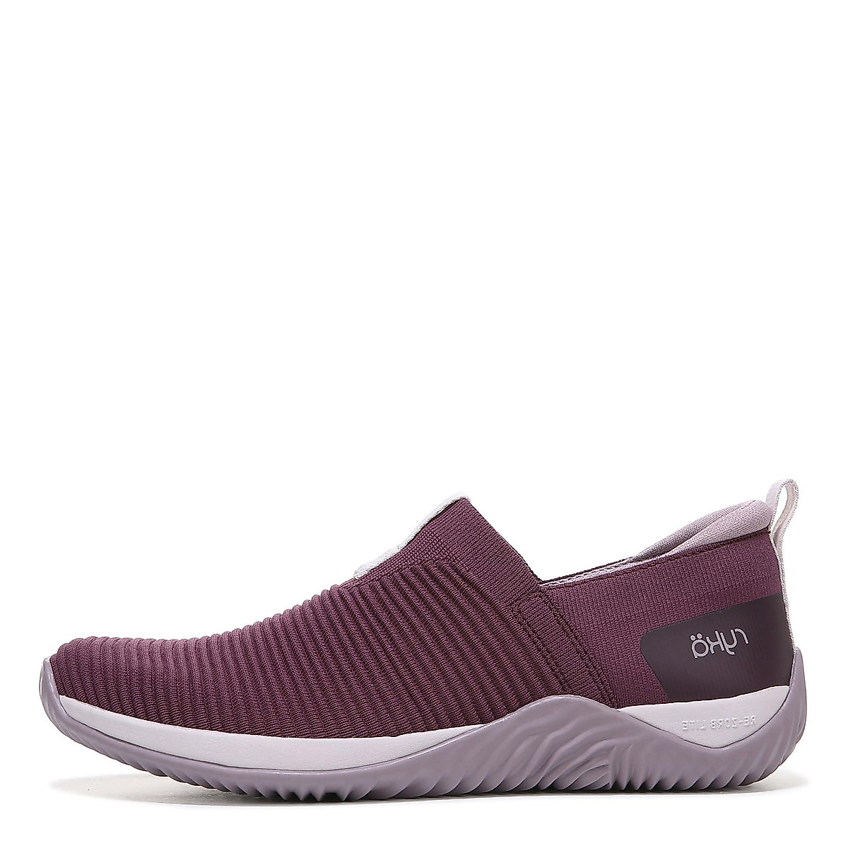 Ryka Women's Echo Knit Slip-On Sneaker Purple Grape 9 W