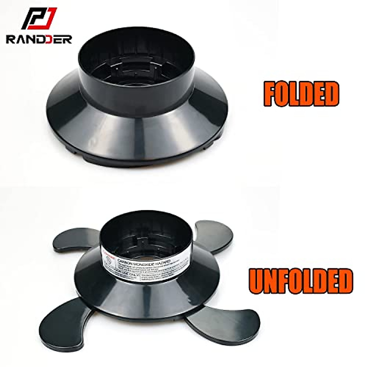 RANDDER Propane Cylinder Base Propane to Butane Adapter Combo, Propane Bottle Base with 16oz/1lb Propane Tanks Adapter Set