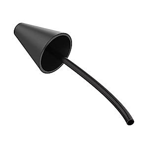 AUTOOL Smoke Cone Leak Detector Exhaust Intake Boot Adapter Leak Detection Accessories for Automotive EVAP Leak Locator Tester