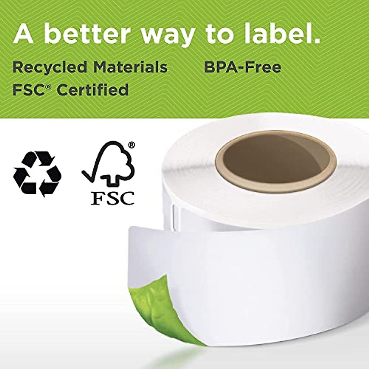 DYMO LabelWriter 550 Turbo Direct Thermal Label Printer, USB and LAN Connectivity Monochrome Label Maker - Print up to 90 Labels Per Minute, 300 dpi, Auto Label Recognition