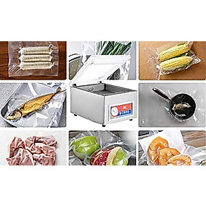 Vacuum Sealer, Chamber Vacuum Sealer, Commercial Kitchen Food Chamber Tabletop Seal Vacuum Packaging Machine Sealer for Food Saver, Home Kitchen Use110V
