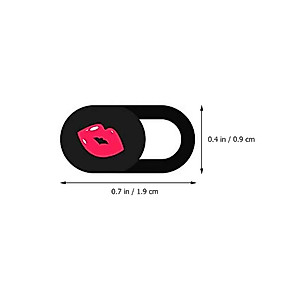 SOLUSTRE 18 Pcs Camera Privacy Cover Visual Privacy Cover Webcam Blocker Sticker Animal Privacy Lens Cover Camare Cover Sticker Camera Cover Slide Webcam Slide Tablet abs Slider Ultra Thin