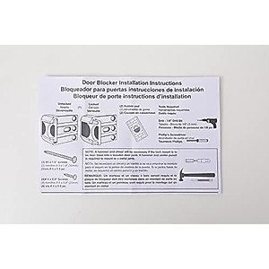 CZU Home Door Lock Security, Upgraded Safety Childproof Door Reinforcement Lock Latch (2-Pack), Extra Defend Door Lock for Inward Swinging Door