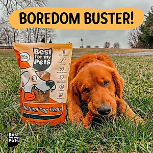 Best For My Pets Braided Bully Sticks for Dogs (12 Inch, 3 Pack) - Premium Long Lasting Dog Chew Treats to Keep Puppies and Dogs Happily Busy - Dog Dental Chews - Fully Digestible Rawhide-Free Treats