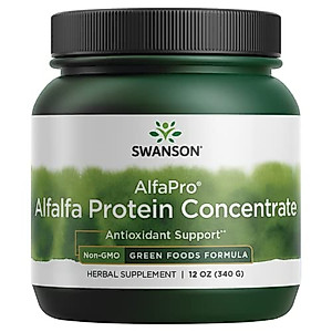 Swanson Alfapro Non-GMO Alfalfa Protein Concentrate 12 Ounce (340 g) Pwdr