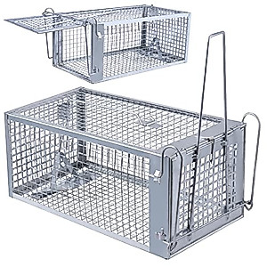 Mouse Trap,Humane Mouse Mice Trap Cage,Indoor Rat Trap,Live Pest,Squirrels, Chipmunks, Rats,Mouse Catching and Release Cage