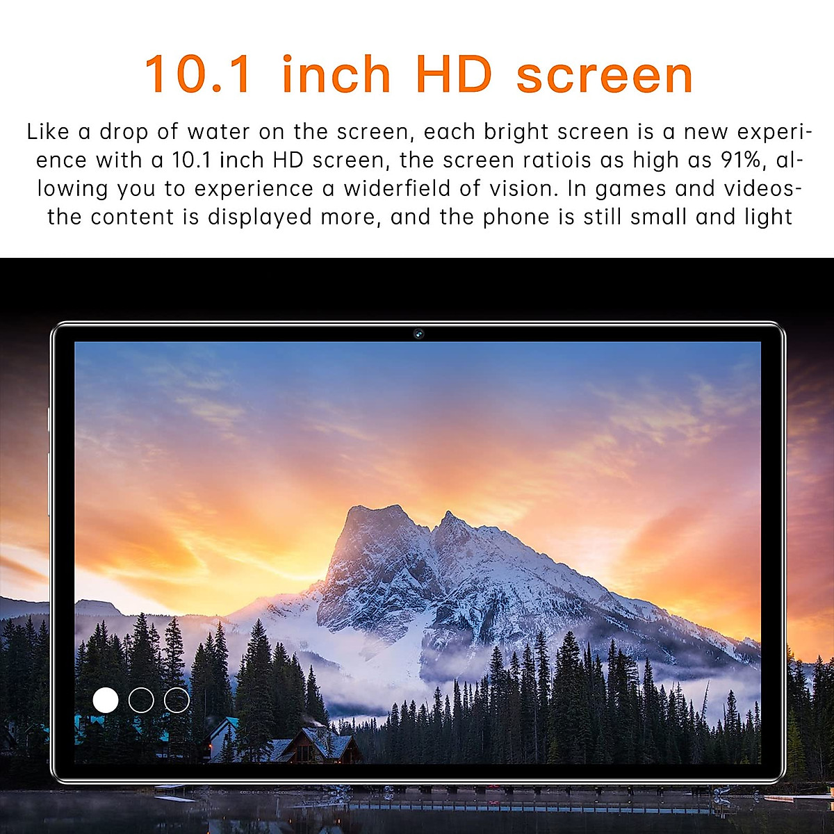 PA13 2 in 1 5G WiFi Tablet with Keyboard, 10.1 Inch FHD USB C Calling Tablet for Android12, 8GB RAM 256GB ROM, 7000mAh Octa Core PC Tablet with Front 5MP Rear 13MP Camera for Daily (US Plug)