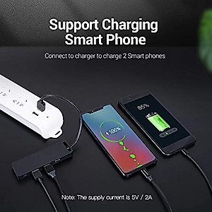 SHYPT USB 3.0 HUB 4 Port Adapter Multi USB 2.0 Splitter High Speed PC Computer Accessories USB Type-C Hub