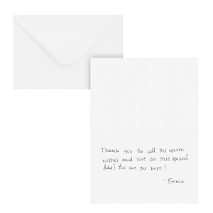 Best Paper Greetings 60 Pack Blank Graduation Thank You Cards with Envelopes, 6 Assorted Designs, Black and White (4 x 6 in)