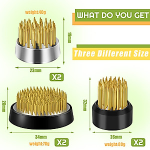 WILLBOND 3 Pieces Flower Holder Round Flower Arranger Flower Fixed Tools Japanese Flower Holder Floral Arrangement Pin Holder for Flower Arrangement, 0.91 Inch, 1.02 Inch, 1.3 Inch