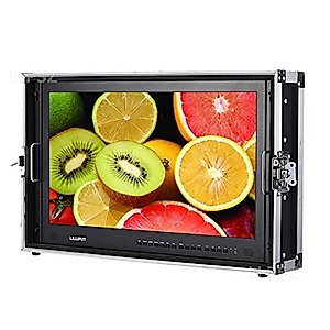Lilliput BM230-6G 23.8" 3840x2160 4K 6G SDI Ultra HD Monitor Carry-on Aluminum Case Broadcast Quad Screen Multiviewer Monitor