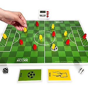 Soccer The Board Game – 2 Player Fast-Paced Soccer Game – Great Gift for Your Soccer Enthusiast