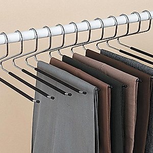STORAGE DYNAMICS Pant Organizer Slack Hangers, Multi