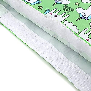 Alfie Pet - Queenie 2-Piece Set Slow Feed Feeder Hay Tote Bags for Horses, Goat and Alpacas - Color: Blue & Green