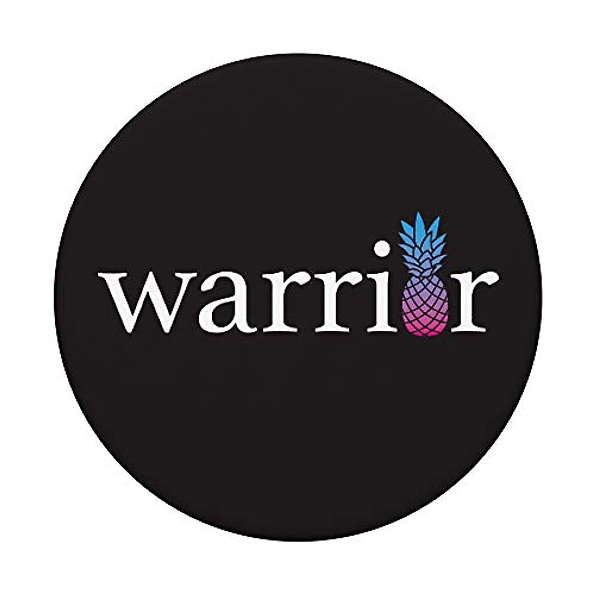 IVF Transfer Day Infertility Awareness Pineapple Warrior PopSockets PopGrip: Swappable Grip for Phones & Tablets