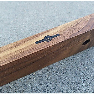 wooDsom Fridge Mount, Magnetic Knife Holder (Walnut, 12 inches)