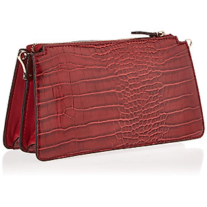 GUESS Stephi Mini Crossbody Top Zip, Merlot