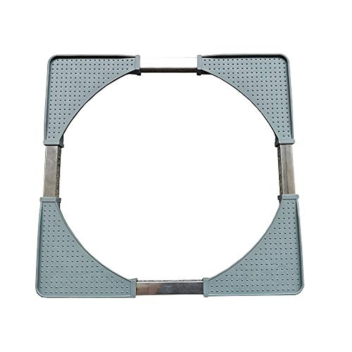 Washing Machine Base Refrigerator Stand Universal Mobile Base Multi-Functional Size Adjustable Base With 4 Strong Feet for Washer Dryer and Washing Machine Dolly (4 feet)