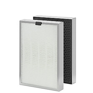 Fette Filter - True Hepa H13 Replacement Filter Compatiable with Medify MA-125 Air Purifier MA-125R, with 3 in 1 High-Efficiency Filter Compare to Part # 125-R (2QTY)
