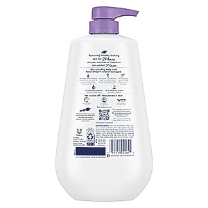 Dove Body Wash with Pump Relaxing Lavender Oil & Chamomile 3 Count for Renewed, Healthy-Looking Skin Gentle Skin Cleanser with 24hr Renewing MicroMoisture 30.6 oz