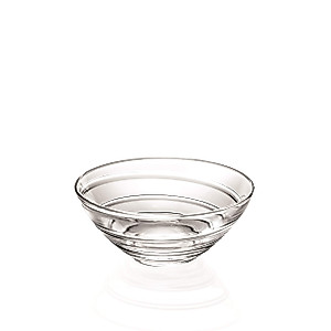 Barski Glass Bowl - For Dessert - Salad - Pasta - Fruit - Nuts - Chocolate - Set of 4 Bowls - Designed - 6.25" Diameter - Made in Europe